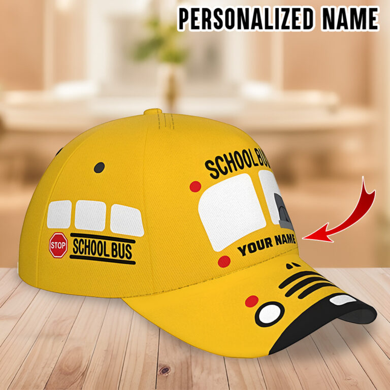 Custom Name School Bus Driver Cap 3D VHOO4160702 – Memoraprints