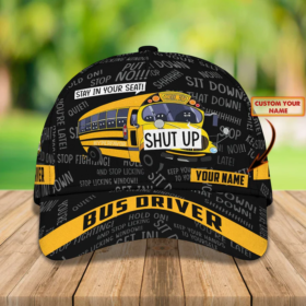 Personalized Bus Driver Classic Cap, School Bus Driver Gifts ...