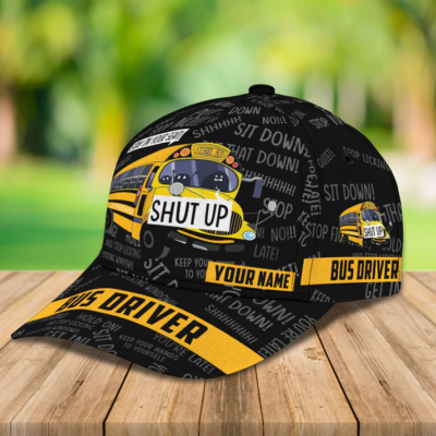 Personalized Bus Driver Classic Cap, School Bus Driver Gifts ...